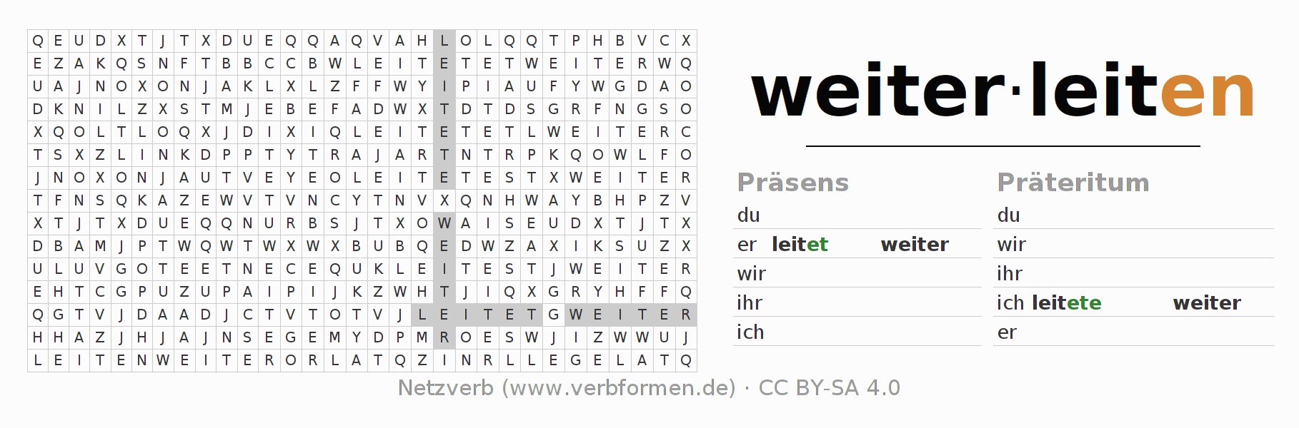 Arbeitsblätter "weiterleiten" - Viele Übungen, Materialien zum Lernen ...